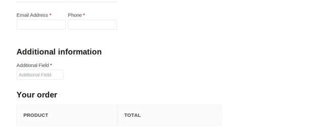 How To Add Custom Field To Woocommerce Checkout Page Themelocation